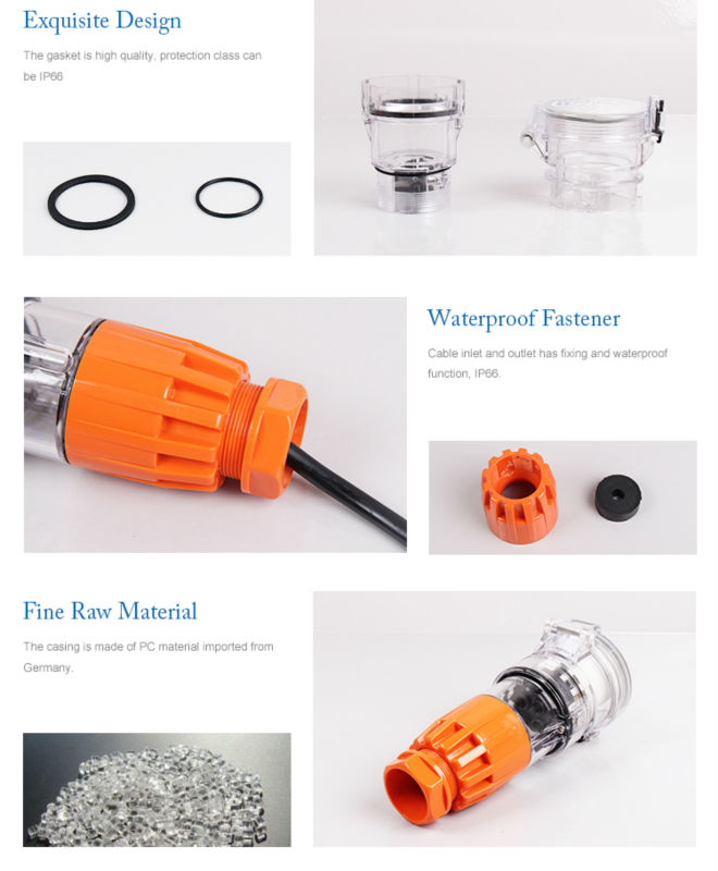 Weatherproof 500V IP66 Industrial Coupler Connector AS/NZS