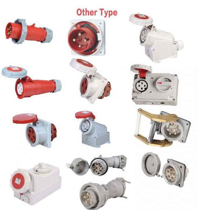 IP44 3P 16A Single Phase Three phase Industrial Wall Mounted Socket