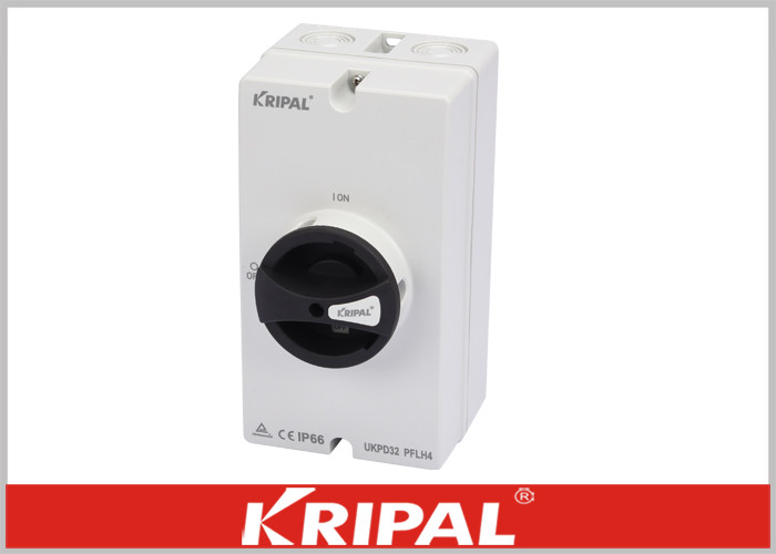 2 Sides Poles 1000v Dc Rotary Isolator Switch With Black Handle