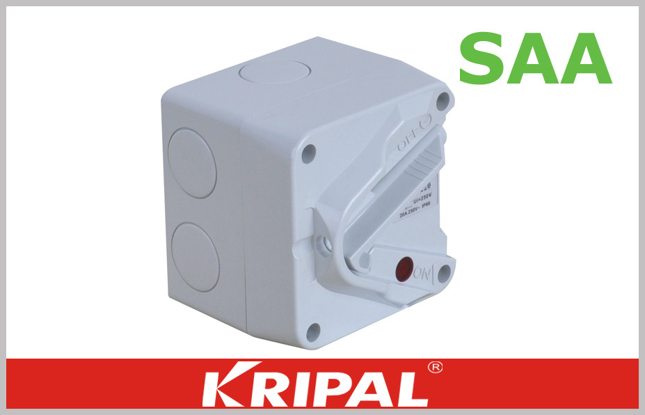 UKF4 series SAA Australian IP66 Waterproof Mini Isolator Switch ...
