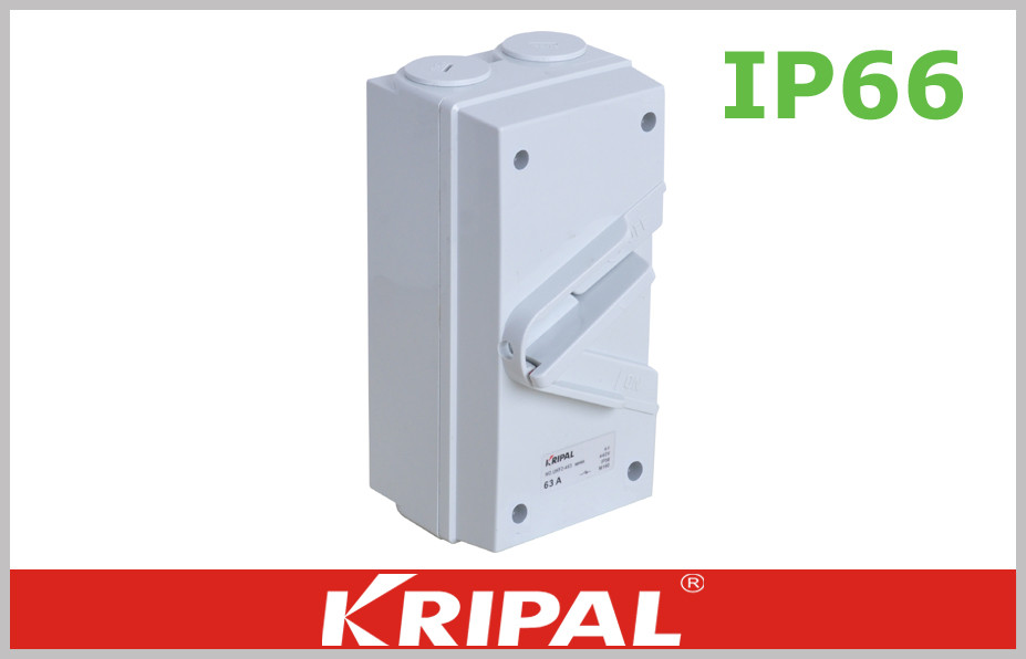UKF1 series IP66 Double Pole Electrical Weatherproof Switch Socket ...