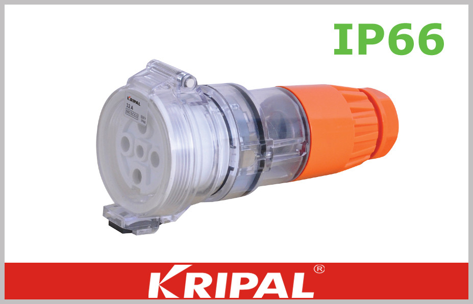 56CSC Series Industrial IP66 Plug Extention Cord 10A 20A 32A 40A 50A