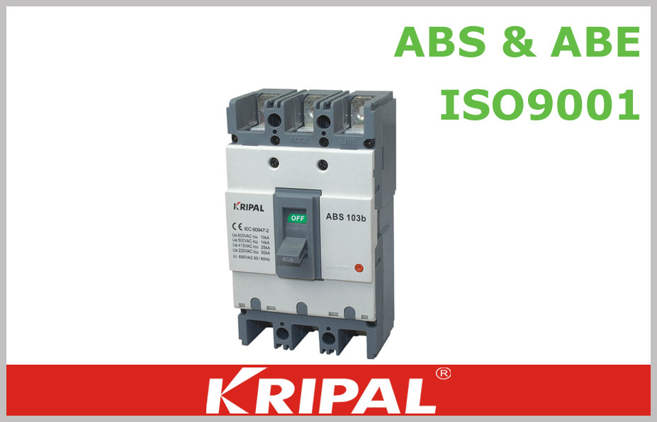 4 Pole MCCB Low Voltage Power Moulded Case Circuit Breaker For Motor ...