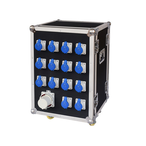 125A IP44 Three Phase Waterproof Power Distribution Box IEC Standard