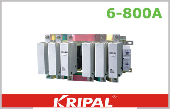 Industrial 800A AC Contactor Mechanical Interlock Motor Overload Protection