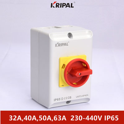 KRIPAL Isolating Switch UKP IP65 3P 4P 230-440V IEC Standard
